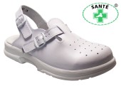 Zdravotní obuv SANTÉ D47 dámské sandály s plnou špičkou - bílé ...