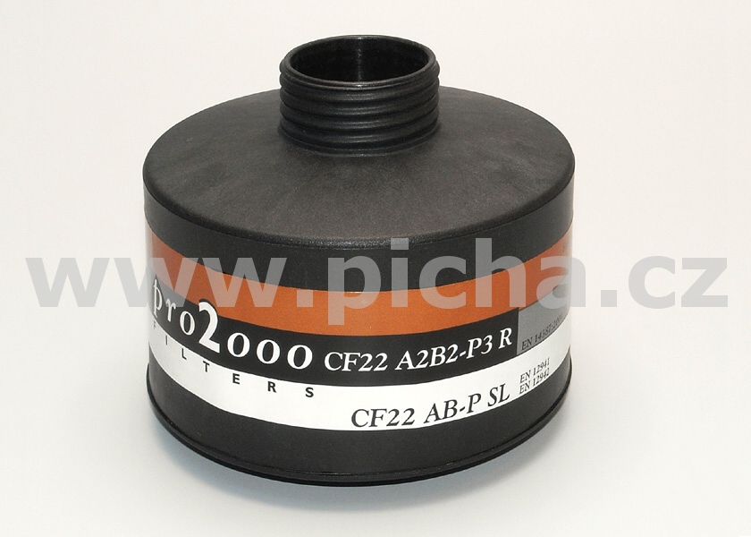Filtr kombinovaný CF 22 A2B2-P3 / Respirátory, masky, filtry - Filtry pro masky