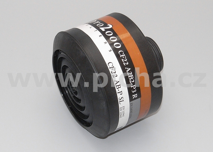 Filtr kombinovaný CF 22 A2B2-P3 / Respirátory, masky, filtry - Filtry pro masky