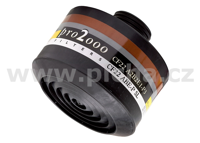 Filtr kombinovaný CF 22 A2B2E1-P3 / Respirátory, masky, filtry - Filtry pro masky
