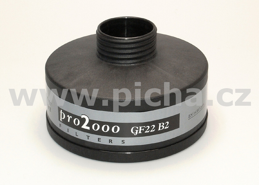 Filtr protiplynový GF 22 B2 / Respirátory, masky, filtry - Filtry pro masky