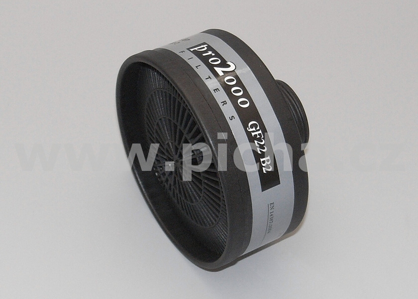 Filtr protiplynový GF 22 B2 / Respirátory, masky, filtry - Filtry pro masky